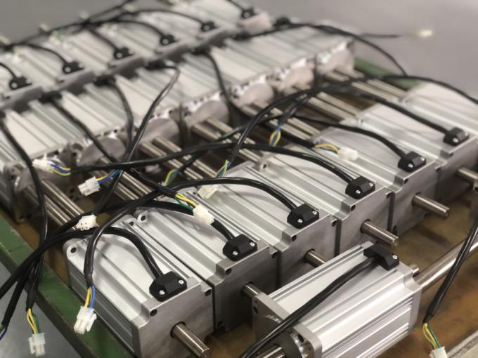 Double And Single Shaft 80mm Brushless Dc Electric Motor for chenille ...