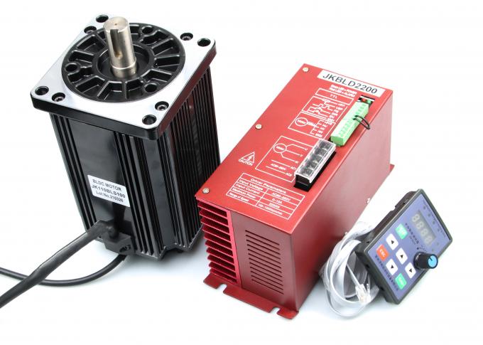 2.2kw 110BLS BLDC Motor 100-10000rpm/Min AC80V-220V 0-10A With Controller