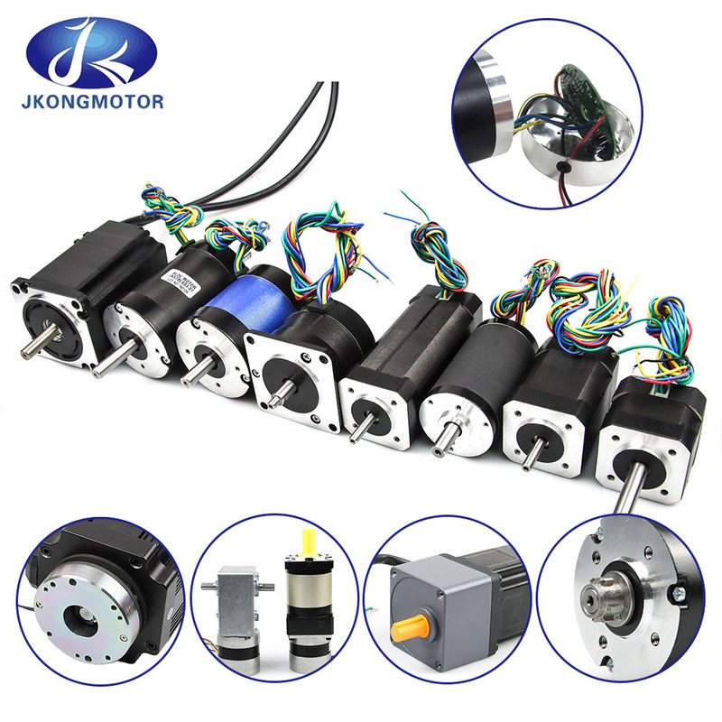 Brushless DC BLDC Electric Motor With Gearbox / Brake / Encoder ...
