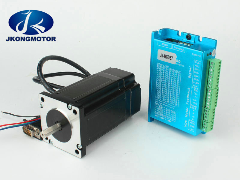 Closed Loop Stepper Motor Nema 23 57mm Cnc Servo Motor 2.8N.M High Torque For Cnc Router