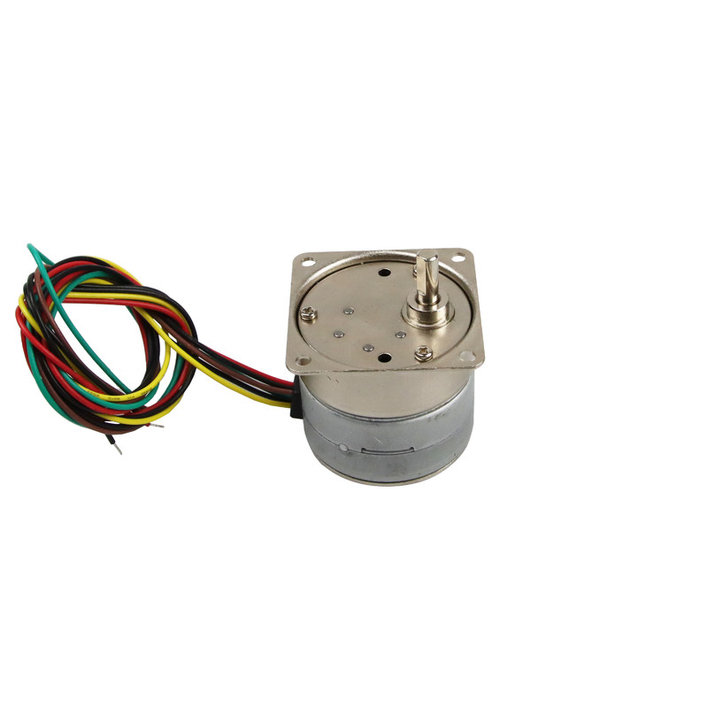 12V 4 Phase PM Hybrid Synchronous Stepper Motor With Gearbox 0.4A 12kgCm