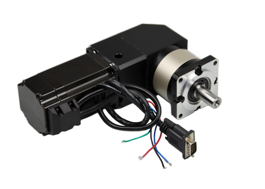 Nema23 18kg.Cm 4.2A Geared CNC Stepepr Motor With WPLF60 1:3 90 Degree ...