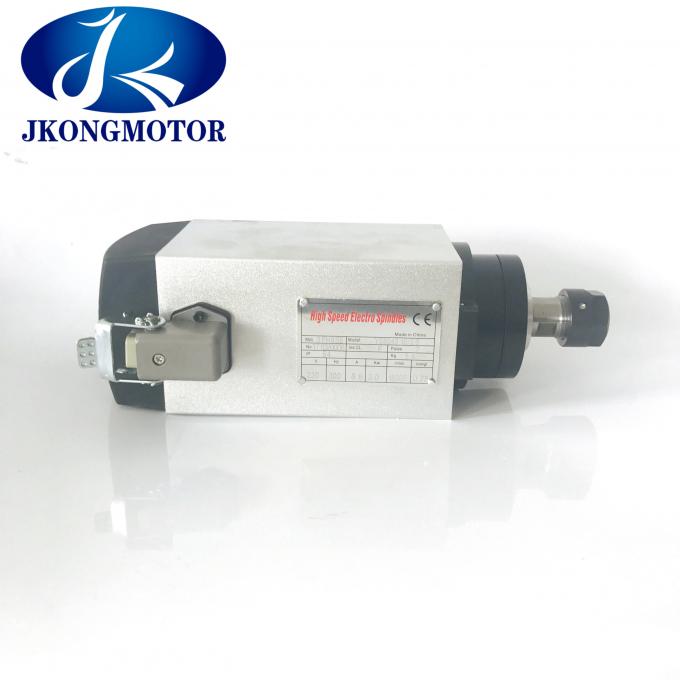 Air Cooled Ac CNC Router Spindle Motor 0.8KW ER11 110V / 220V For CNC ...